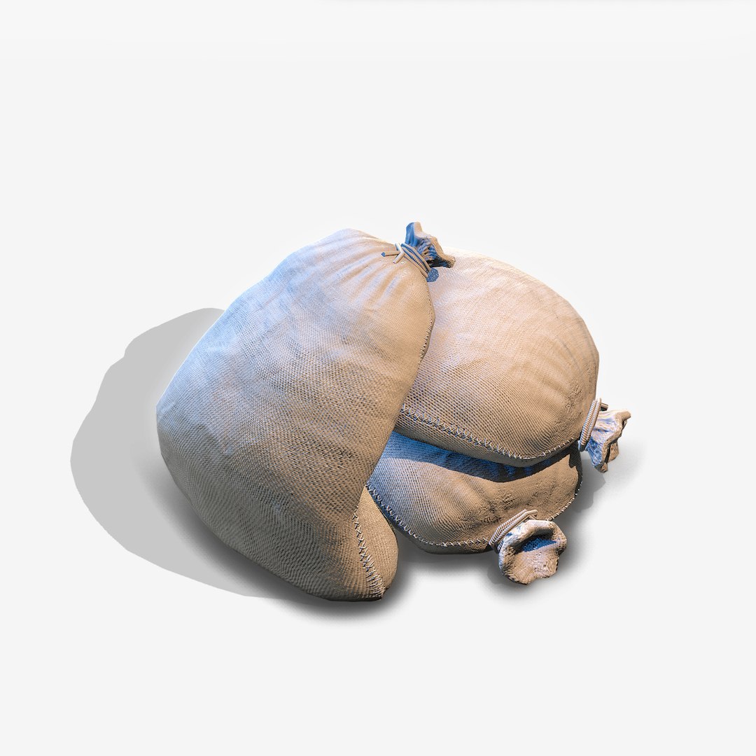 3d Model Fabric Sack