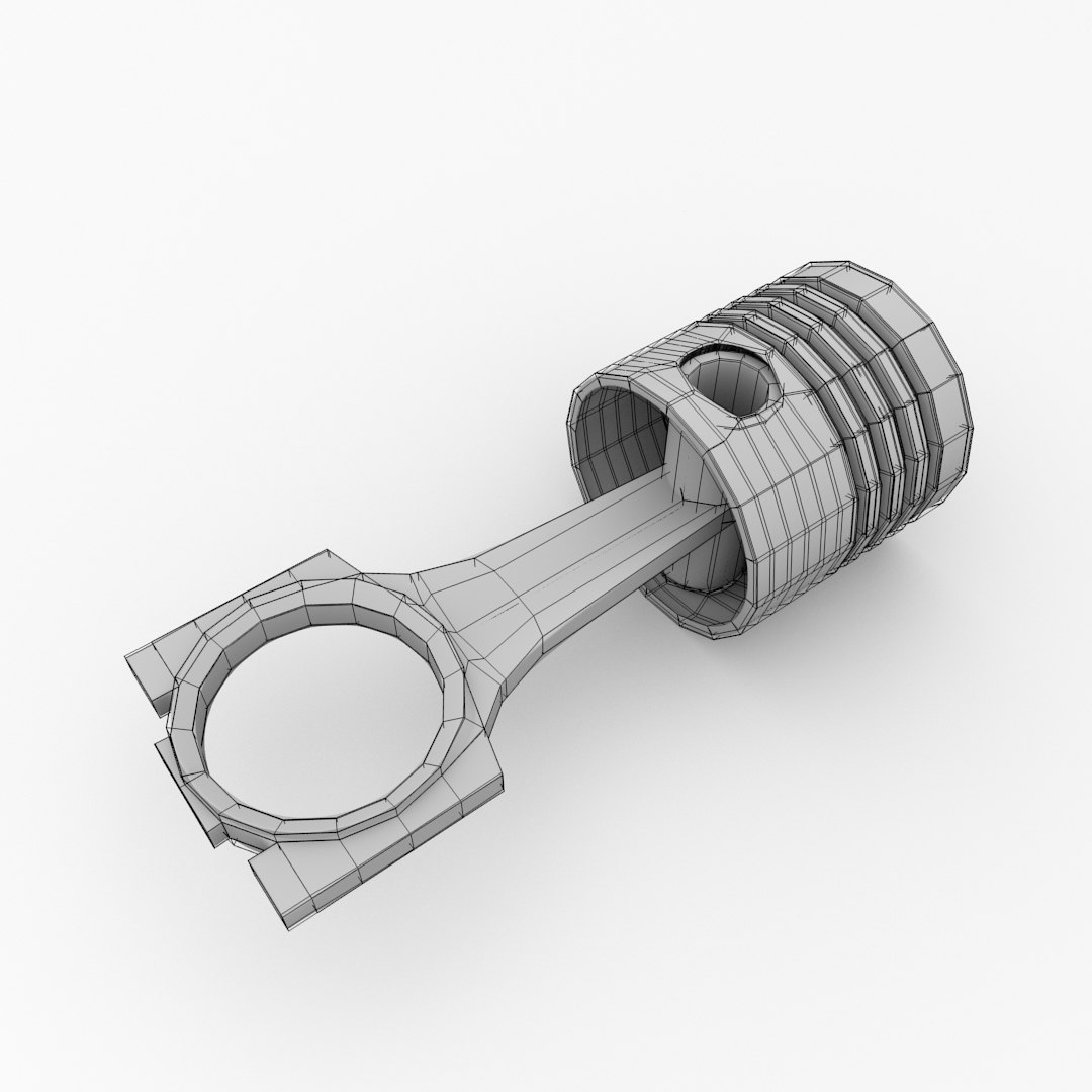 3d Piston Parts