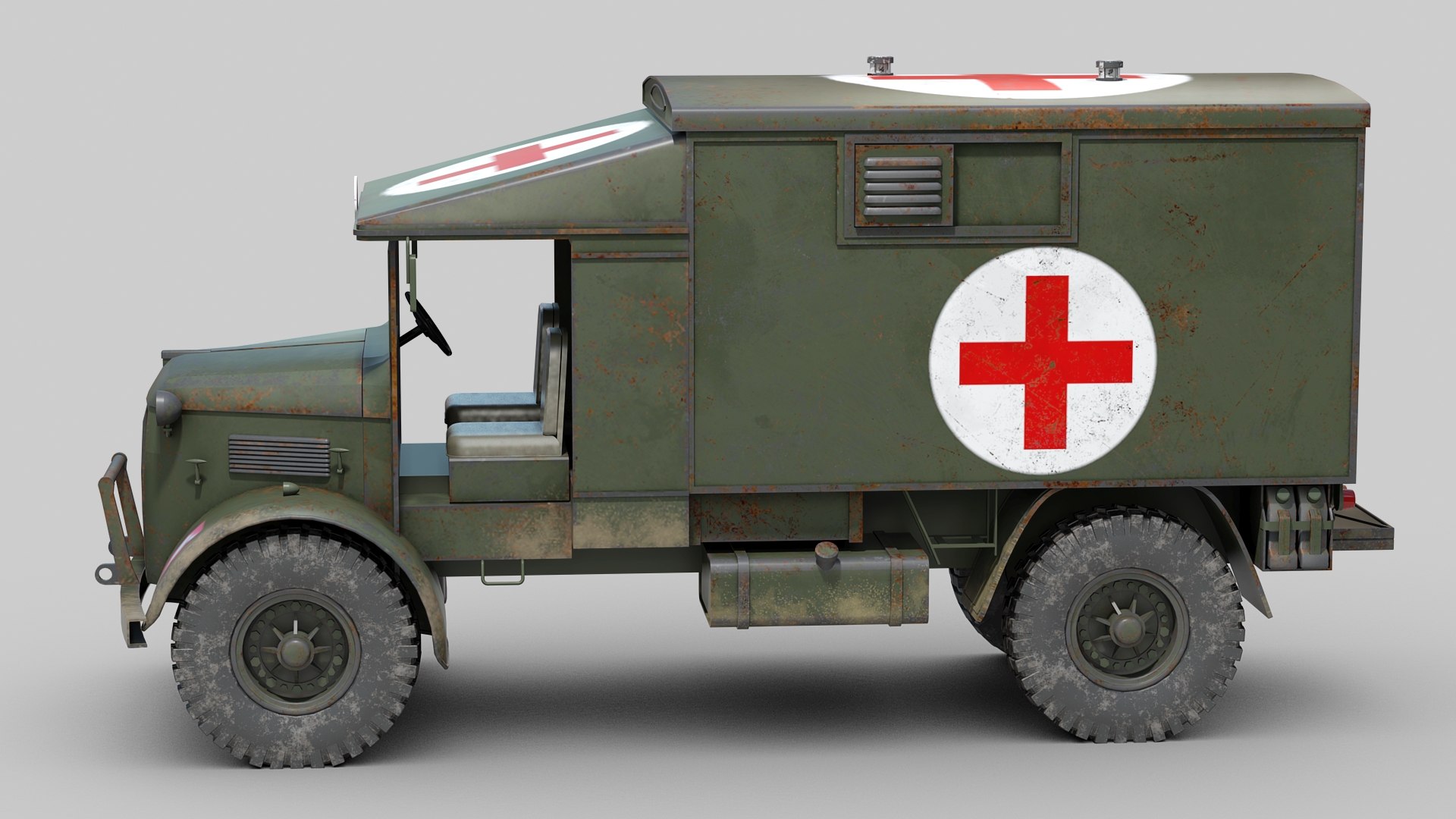 3D Ww2 Austin K2 Y - TurboSquid 1498490