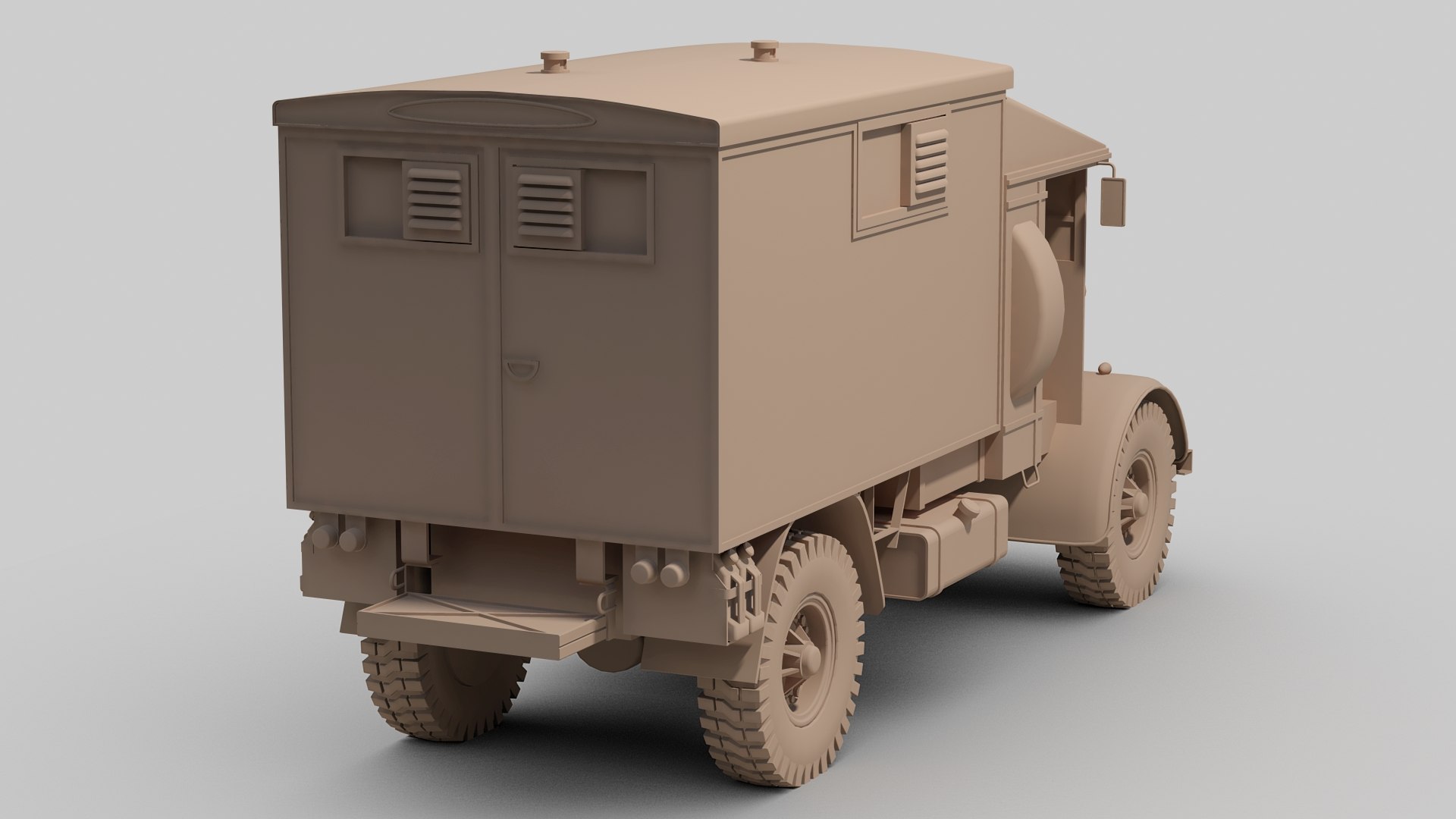 3D Ww2 Austin K2 Y - TurboSquid 1498490