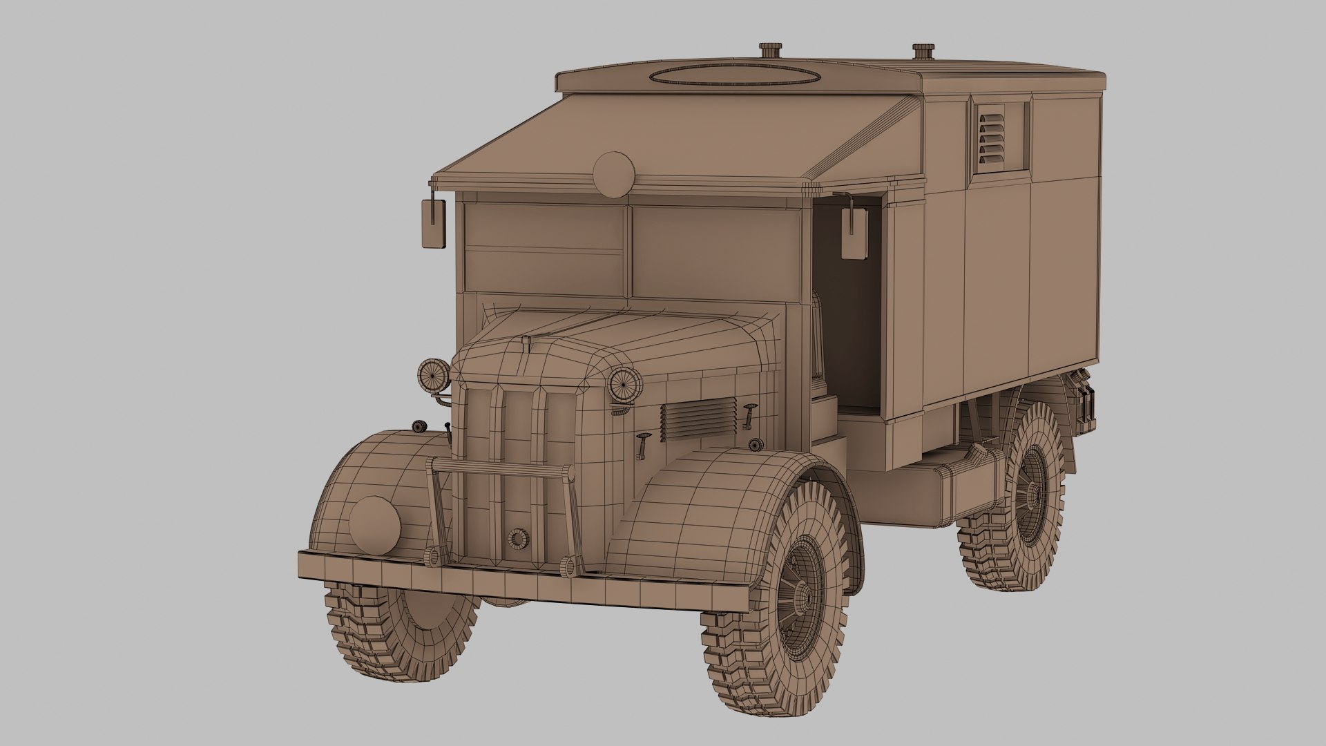 3D Ww2 Austin K2 Y - TurboSquid 1498490