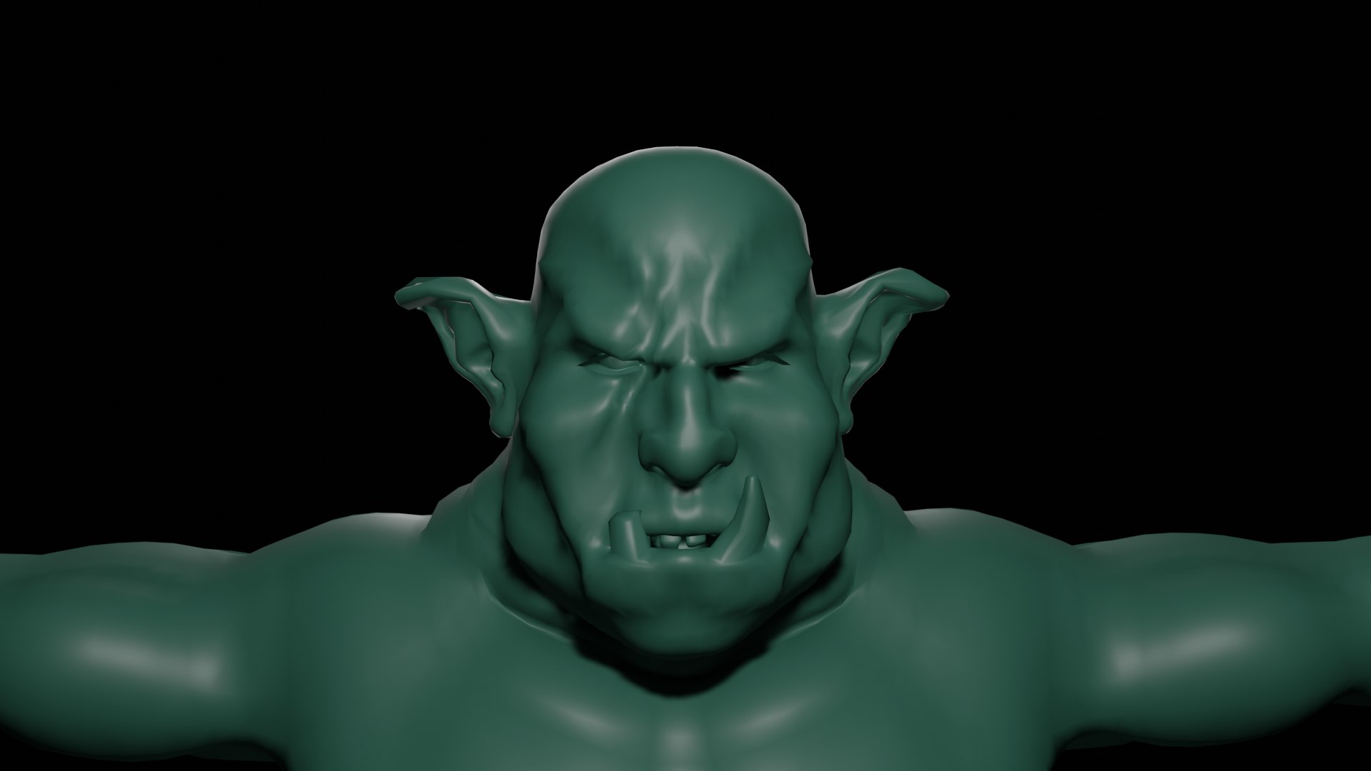 3D Orc Boss - TurboSquid 1663152