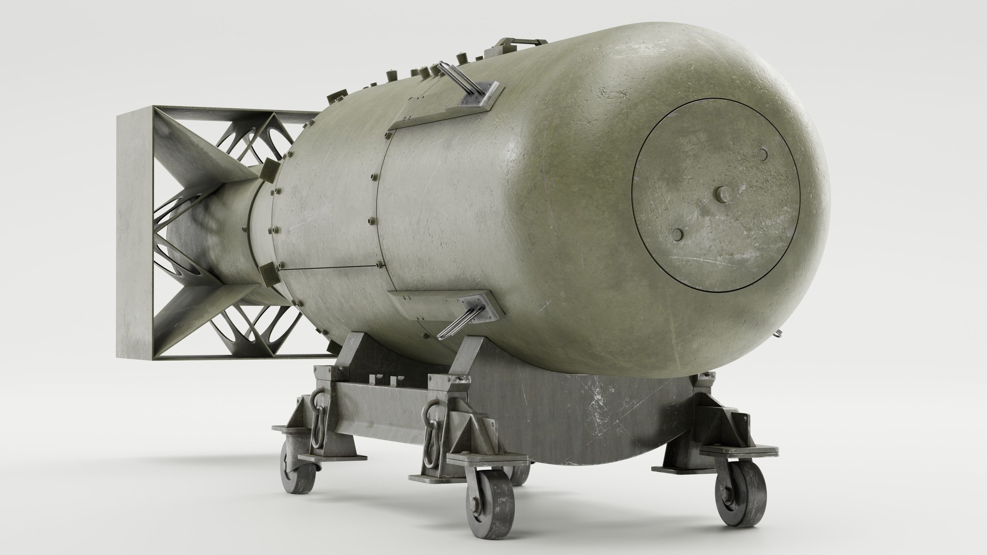 3D Little Boy Bomb - TurboSquid 1954005