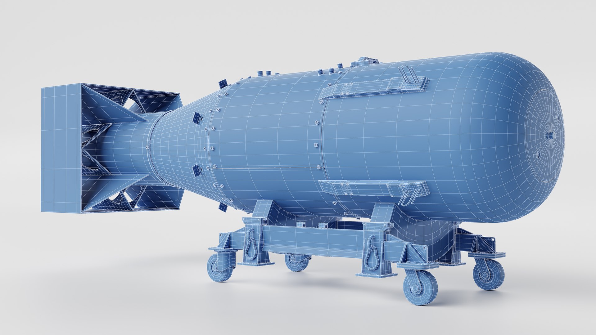 3D Little Boy Bomb - TurboSquid 1954005