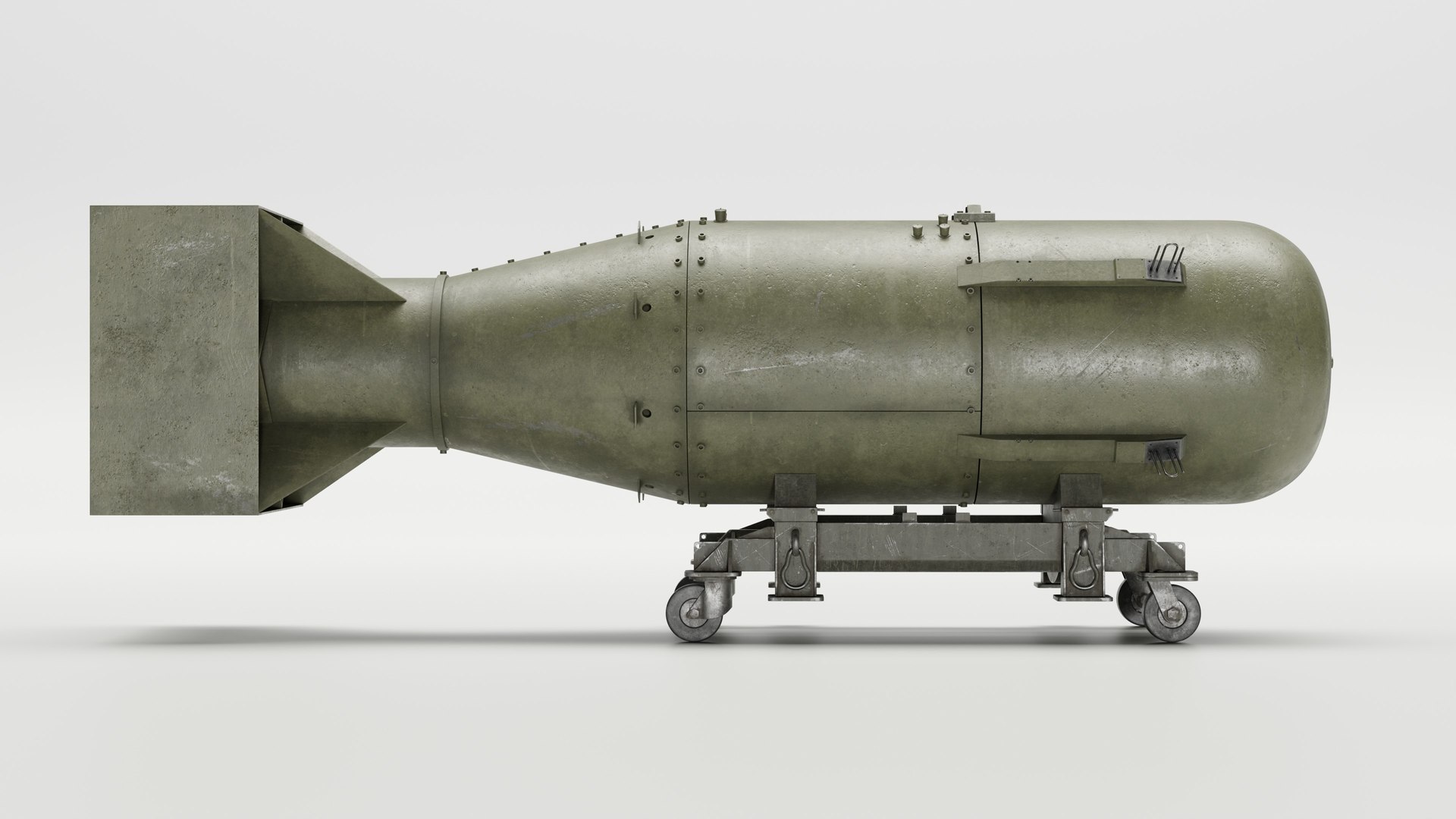 3D Little Boy Bomb - TurboSquid 1954005