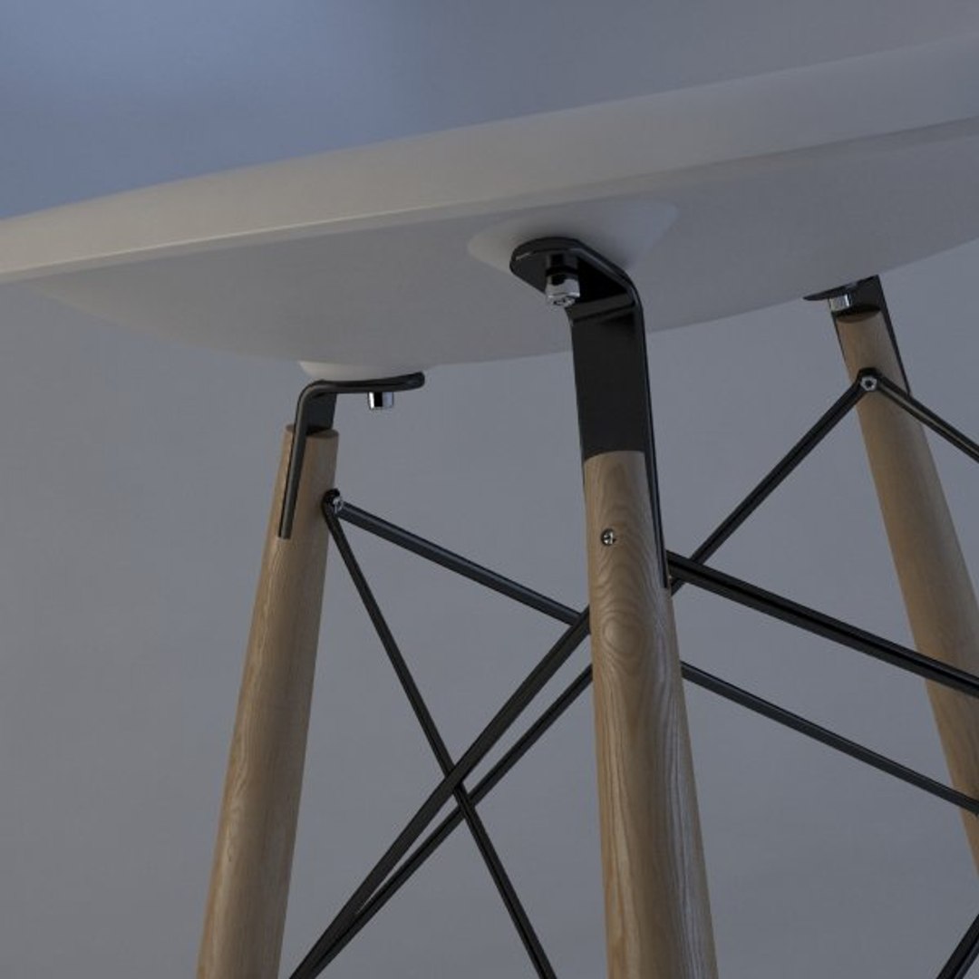 3d 3ds Chair Charles Eames Plastic