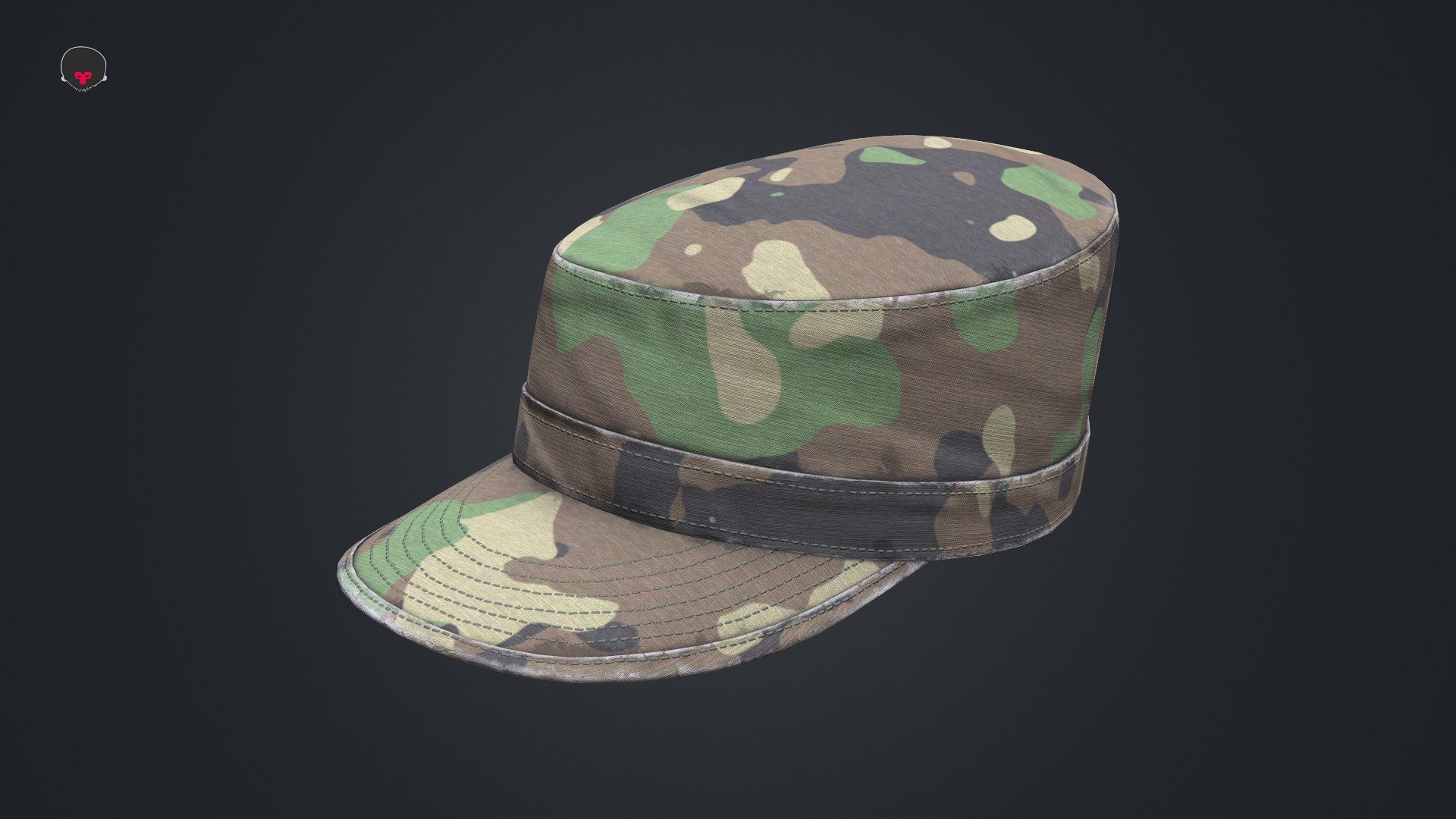 3D Patrol Cap SET - TurboSquid 2083341