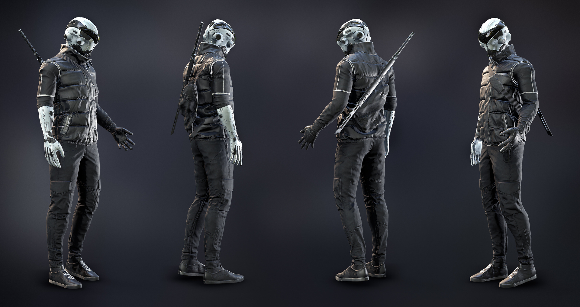 3D model cyber guy - TurboSquid 1508760