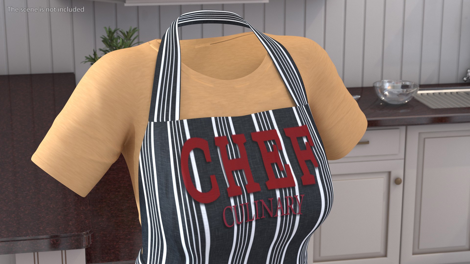 Clothes Set Kitchen Style For Women 3D - TurboSquid 1997484