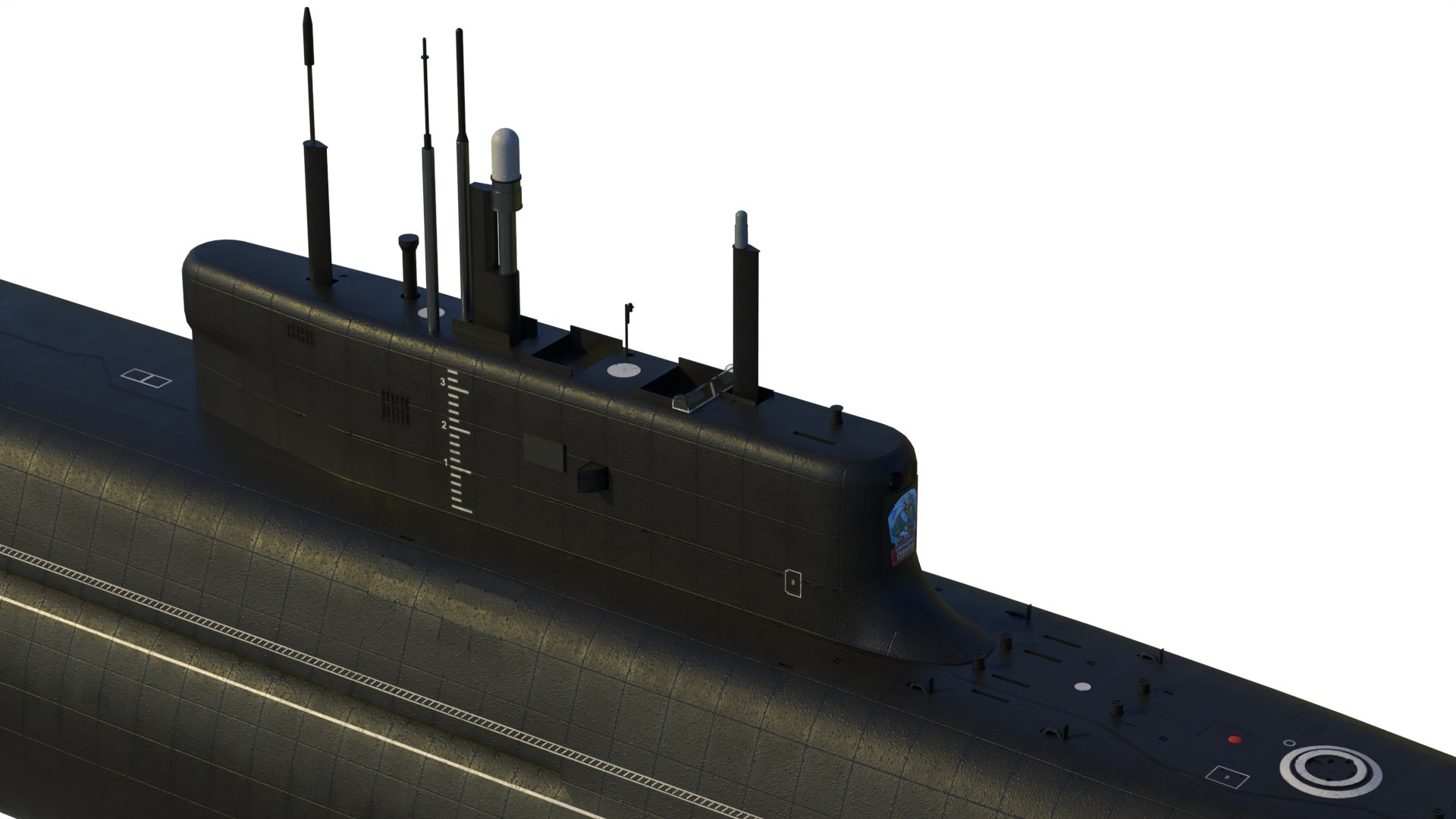 3D Project 955A Borei A Class Submarine Model - TurboSquid 2172298