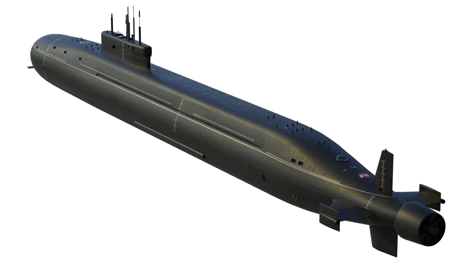 3D Project 955A Borei A Class Submarine Model - TurboSquid 2172298