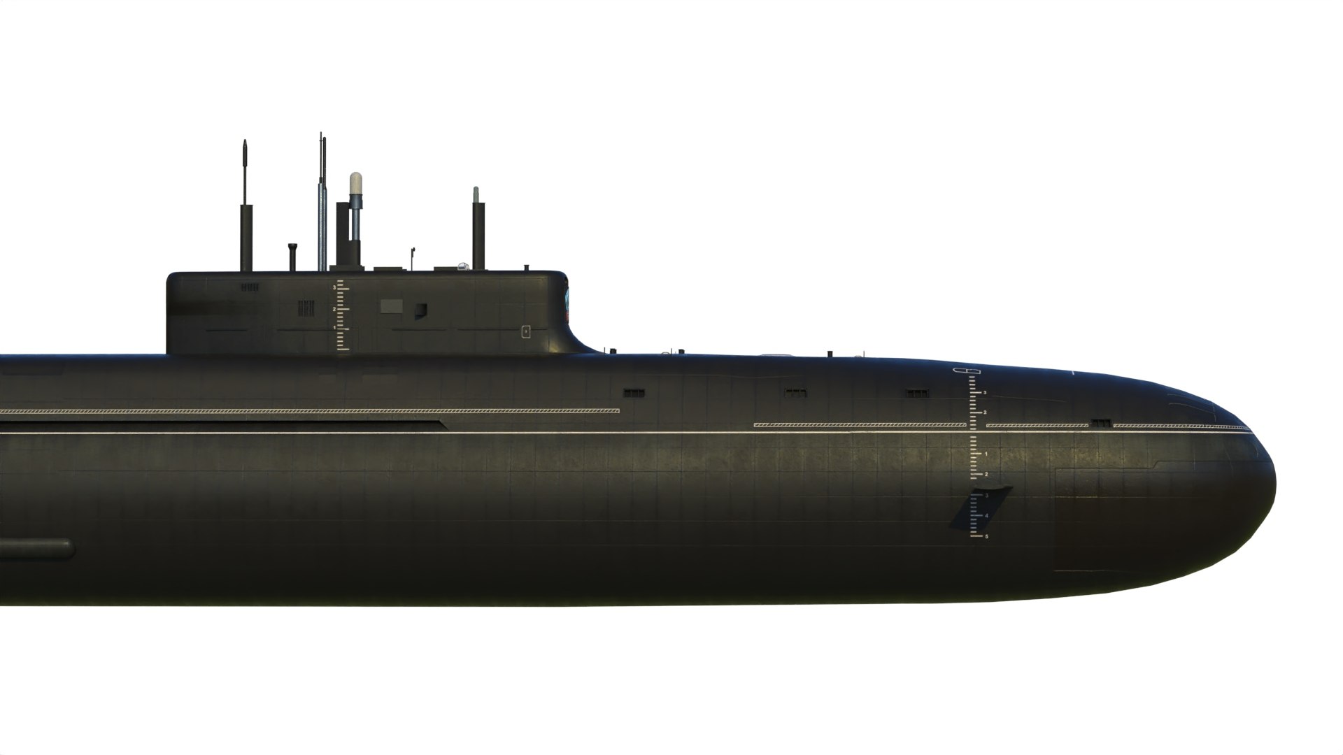 3D Project 955A Borei A Class Submarine Model - TurboSquid 2172298