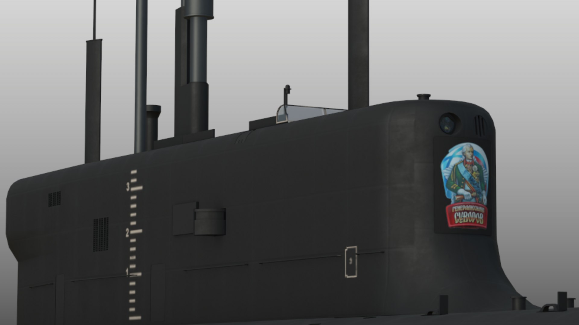 3D Project 955A Borei A Class Submarine Model - TurboSquid 2172298