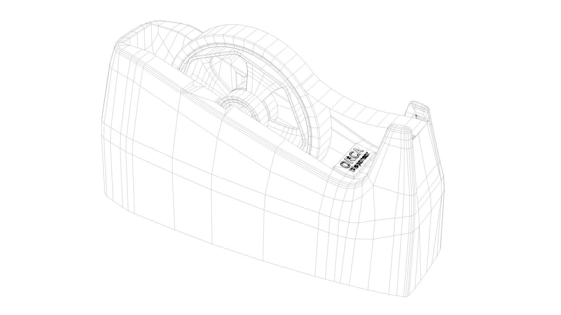 Tape Dispenser 3D Model - TurboSquid 1710822