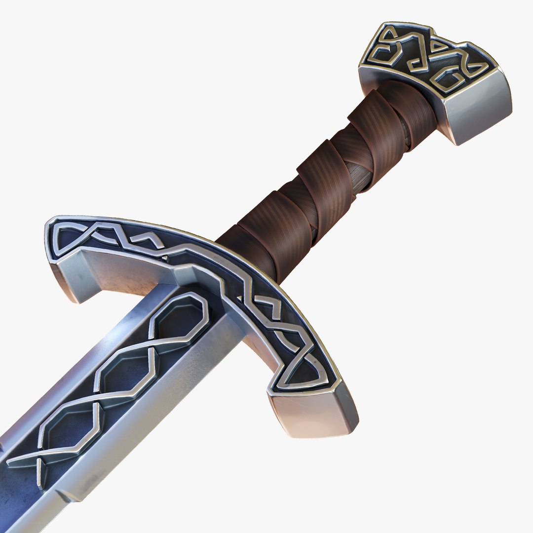 3D Steel sword model - TurboSquid 1806640