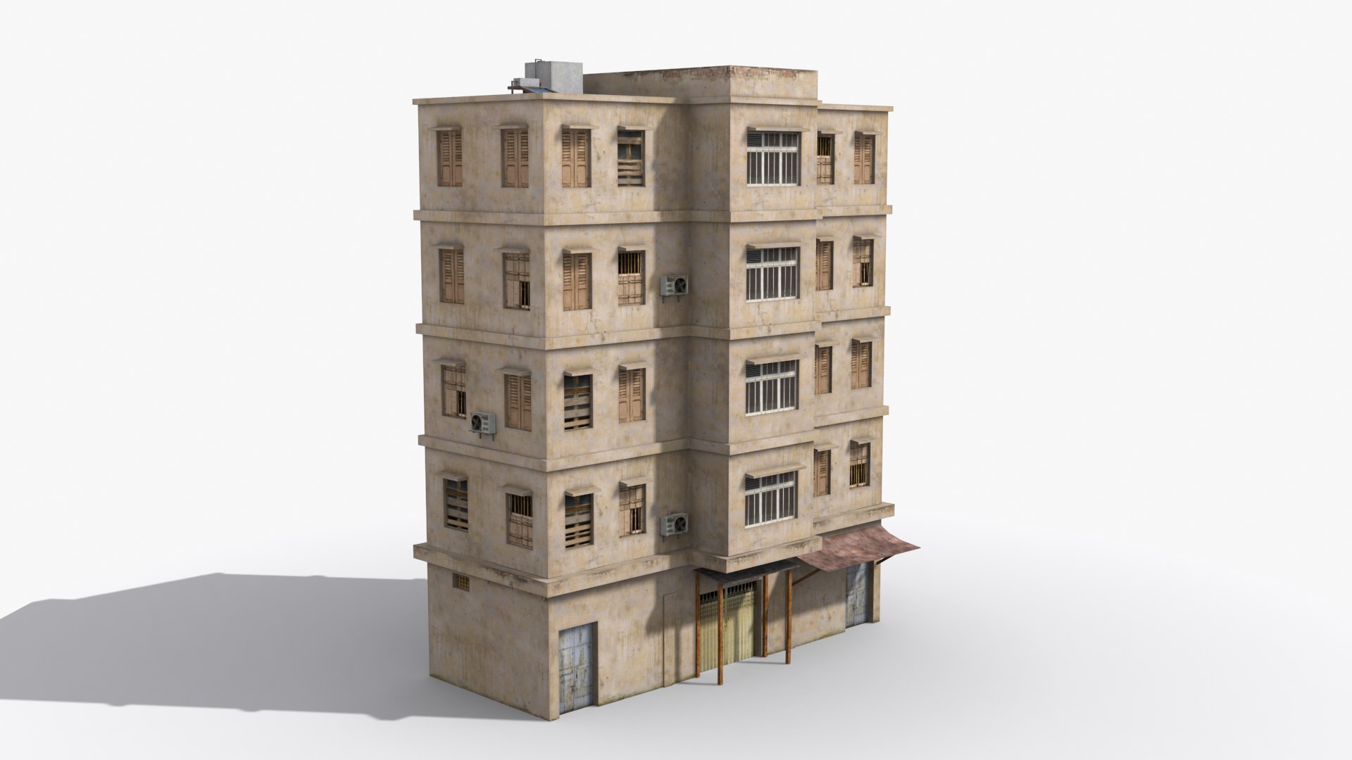 3D Model Arab Middle East Building X4 - TurboSquid 1901033
