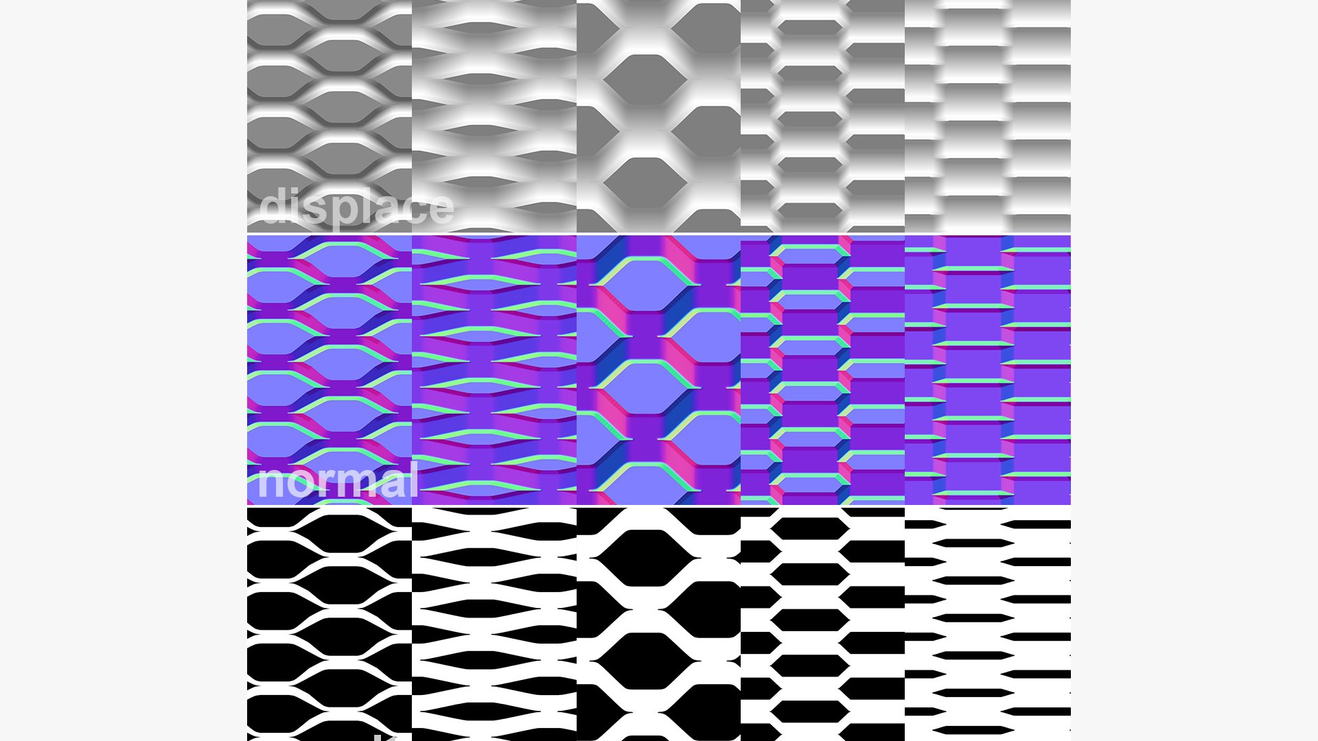 Expanded Metal Lattices 1 Rhombus 3D Model - TurboSquid 2368031