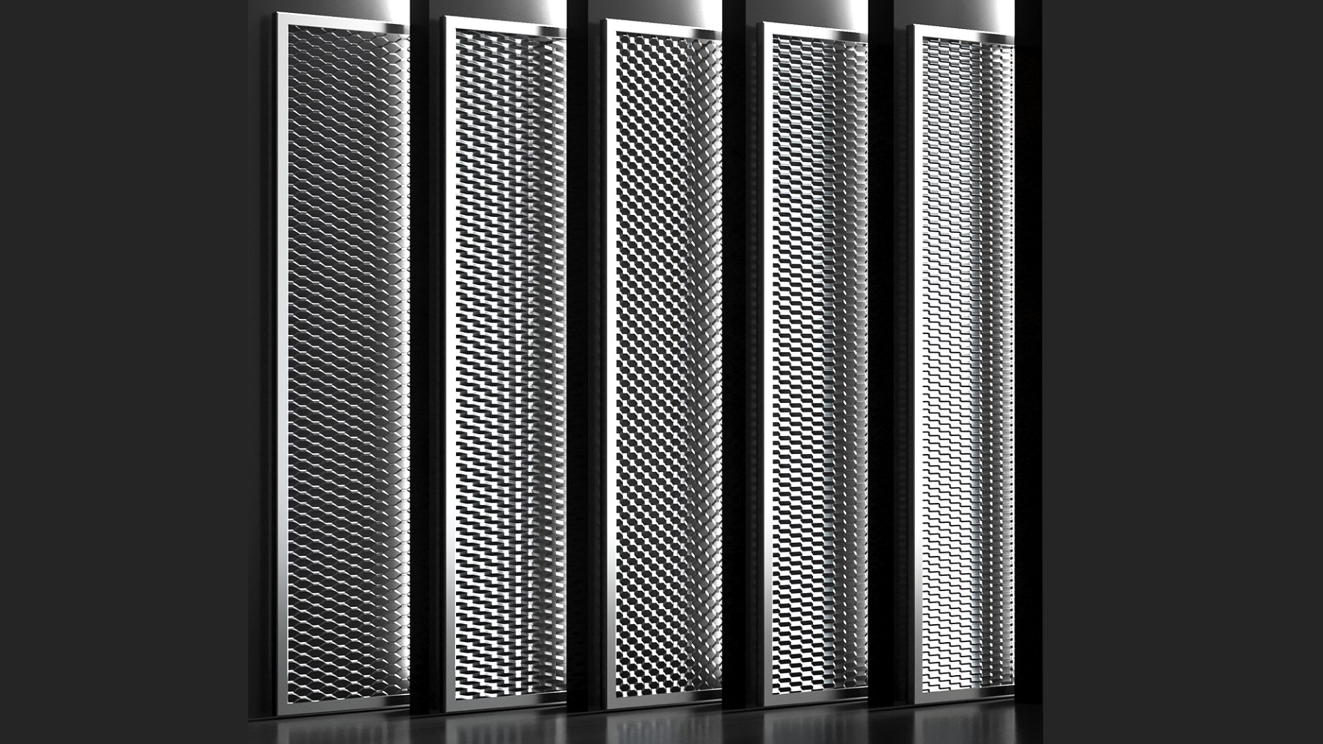 Expanded Metal Lattices 1 Rhombus 3D Model - TurboSquid 2368031