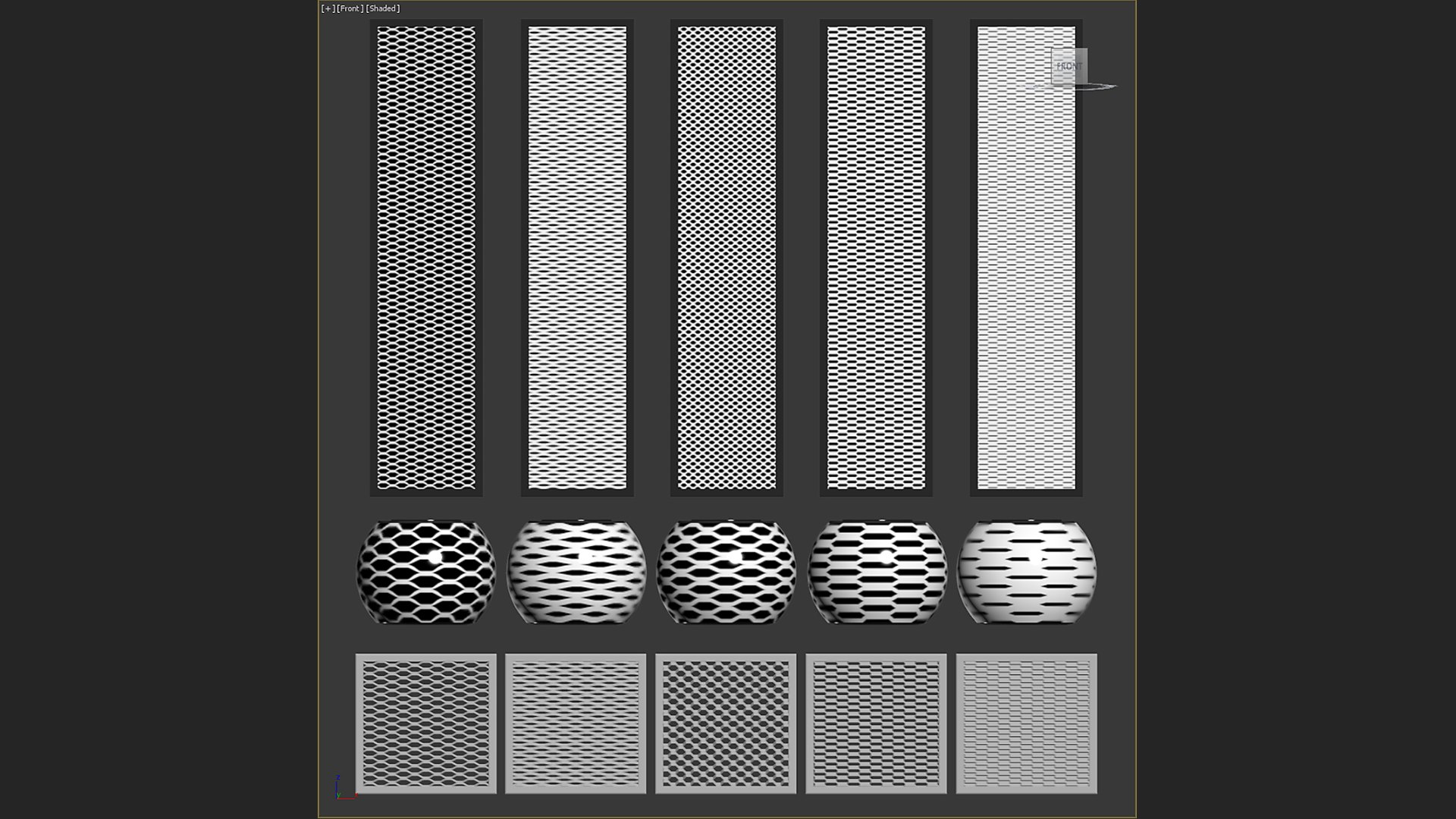Expanded Metal Lattices 1 Rhombus 3D Model - TurboSquid 2368031