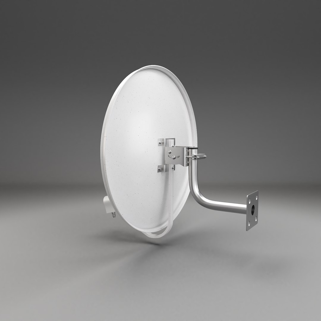 Satellite Dish 3D Model - TurboSquid 1511677