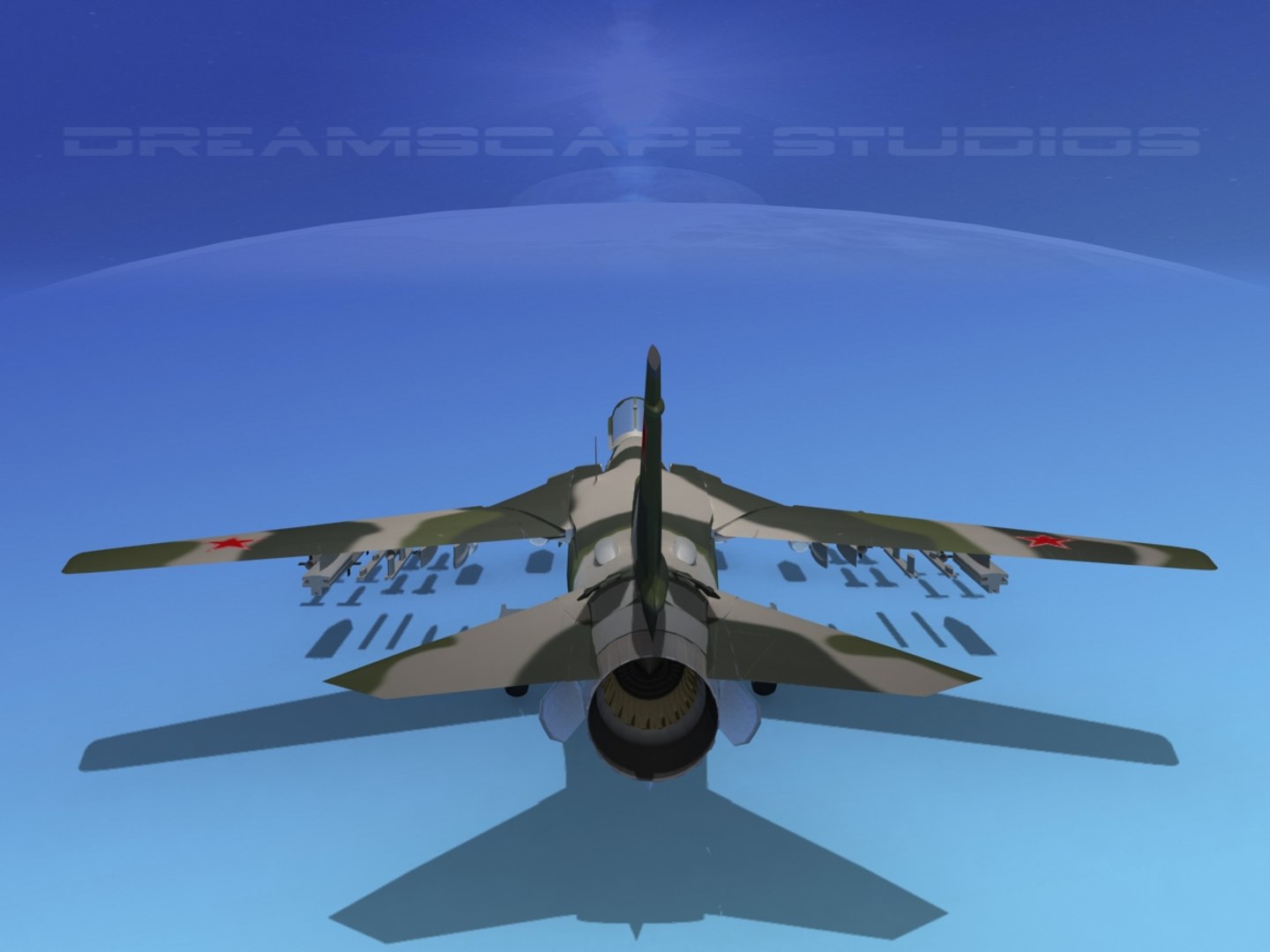 3d Model Mig-27 Weapons Aircraft