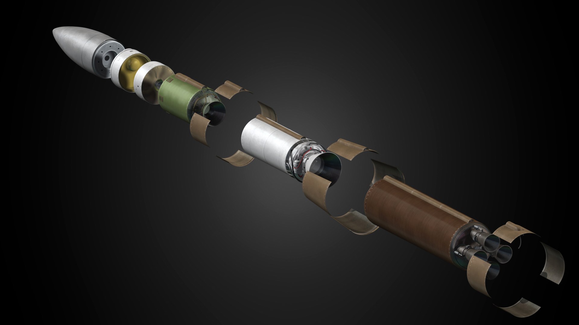 3D LGM-30G Minuteman III Missile - TurboSquid 2290911