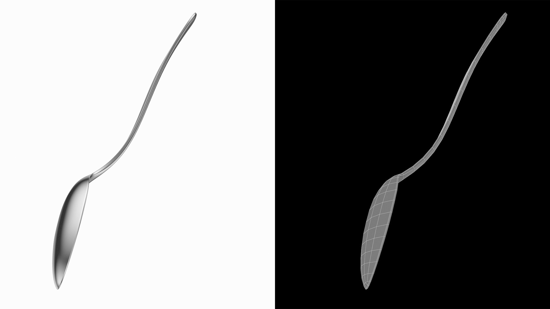 Teaspoon Generic Cutlery 3D - TurboSquid 2149101