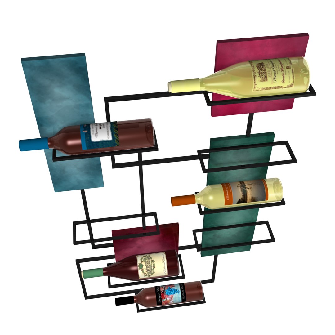 Wine Rack 3ds