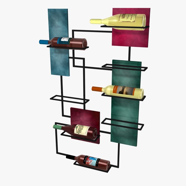 wine rack 3ds