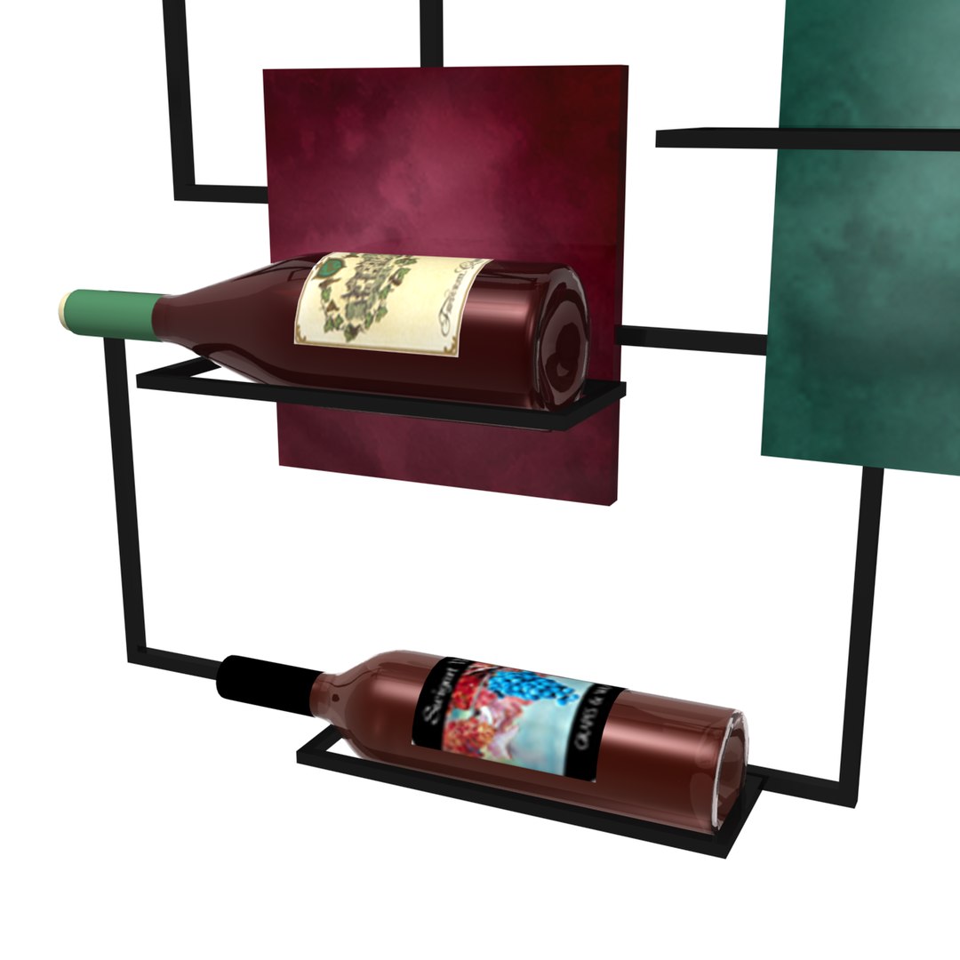 Wine Rack 3ds