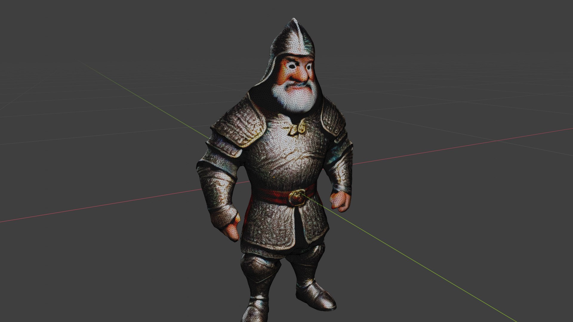 3D Old King - TurboSquid 2127558