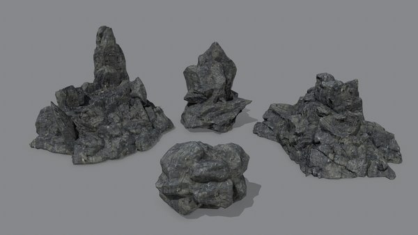 3D rock - TurboSquid 1491088