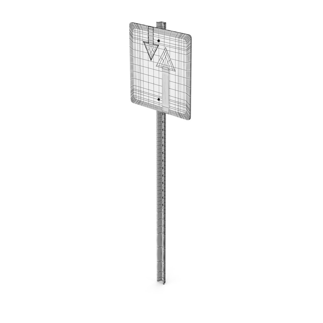 3D Advantage Over On Caming Traffic Sign - TurboSquid 2038643