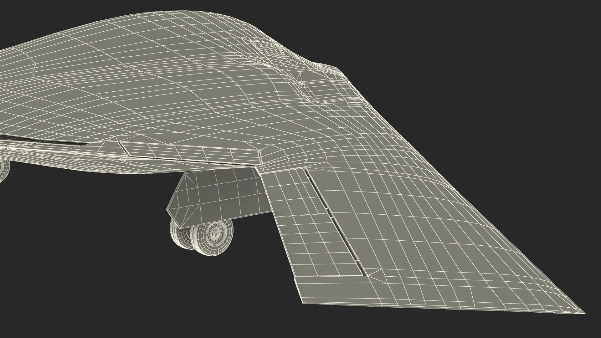 3D Model B-21 Raider Long-Range Aircraft Rigged For Maya - TurboSquid ...