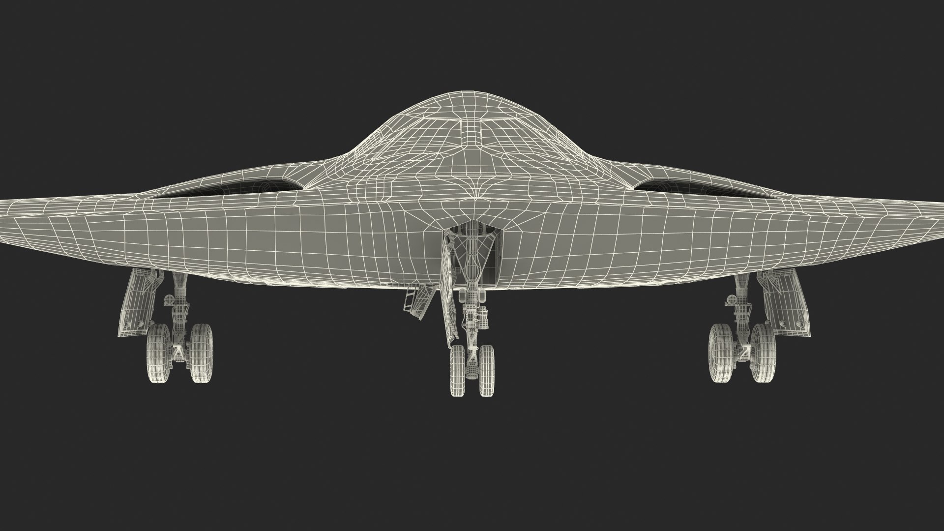 3D Model B-21 Raider Long-Range Aircraft Rigged For Maya - TurboSquid ...