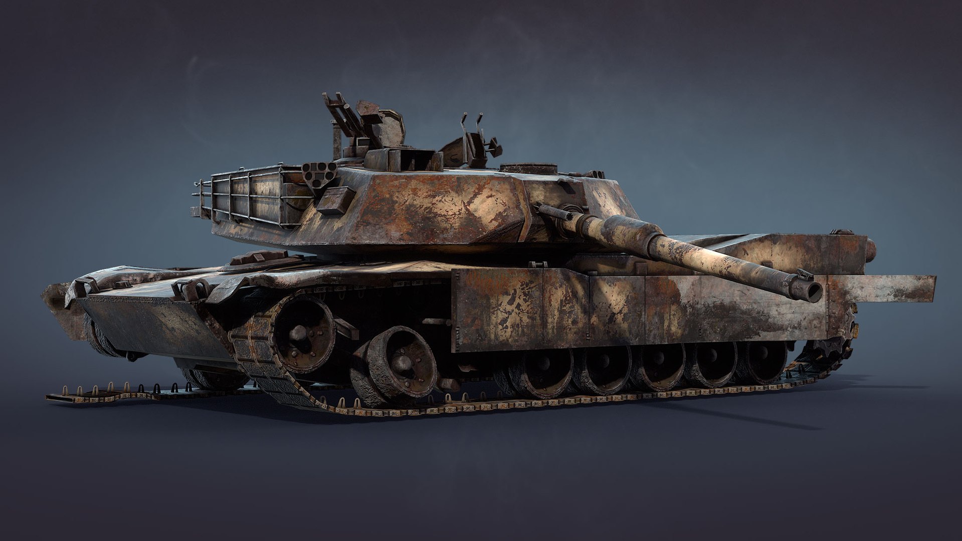 3D M1 Abrams Tank Set - TurboSquid 1967269