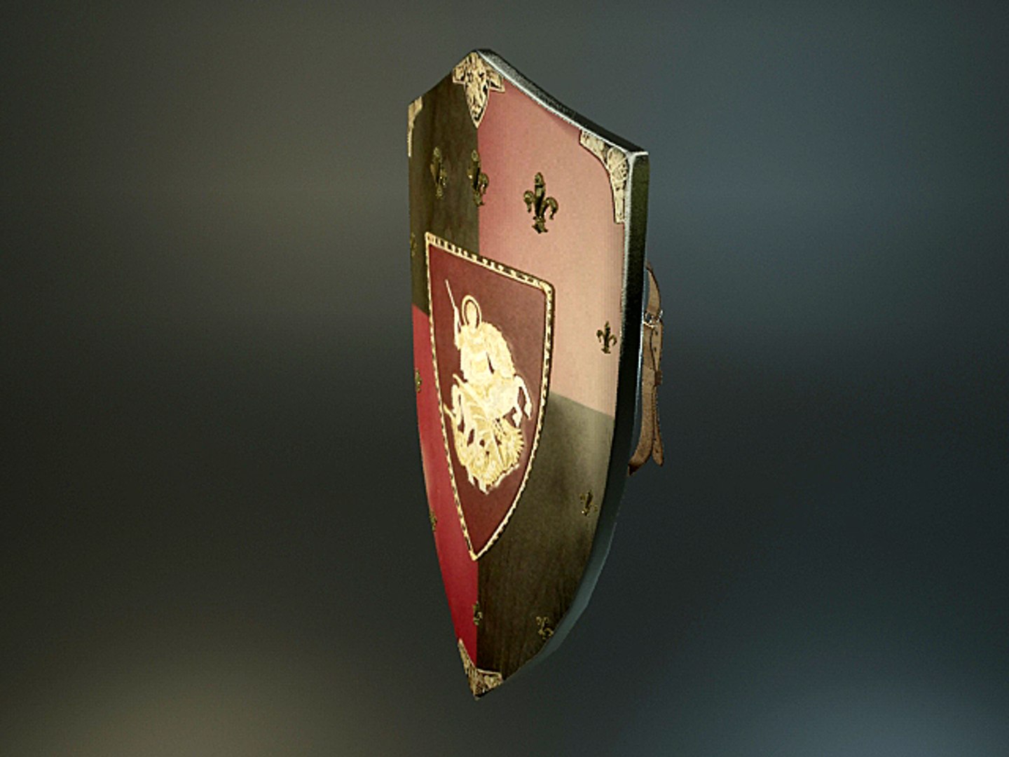 Shield St George 3d Model