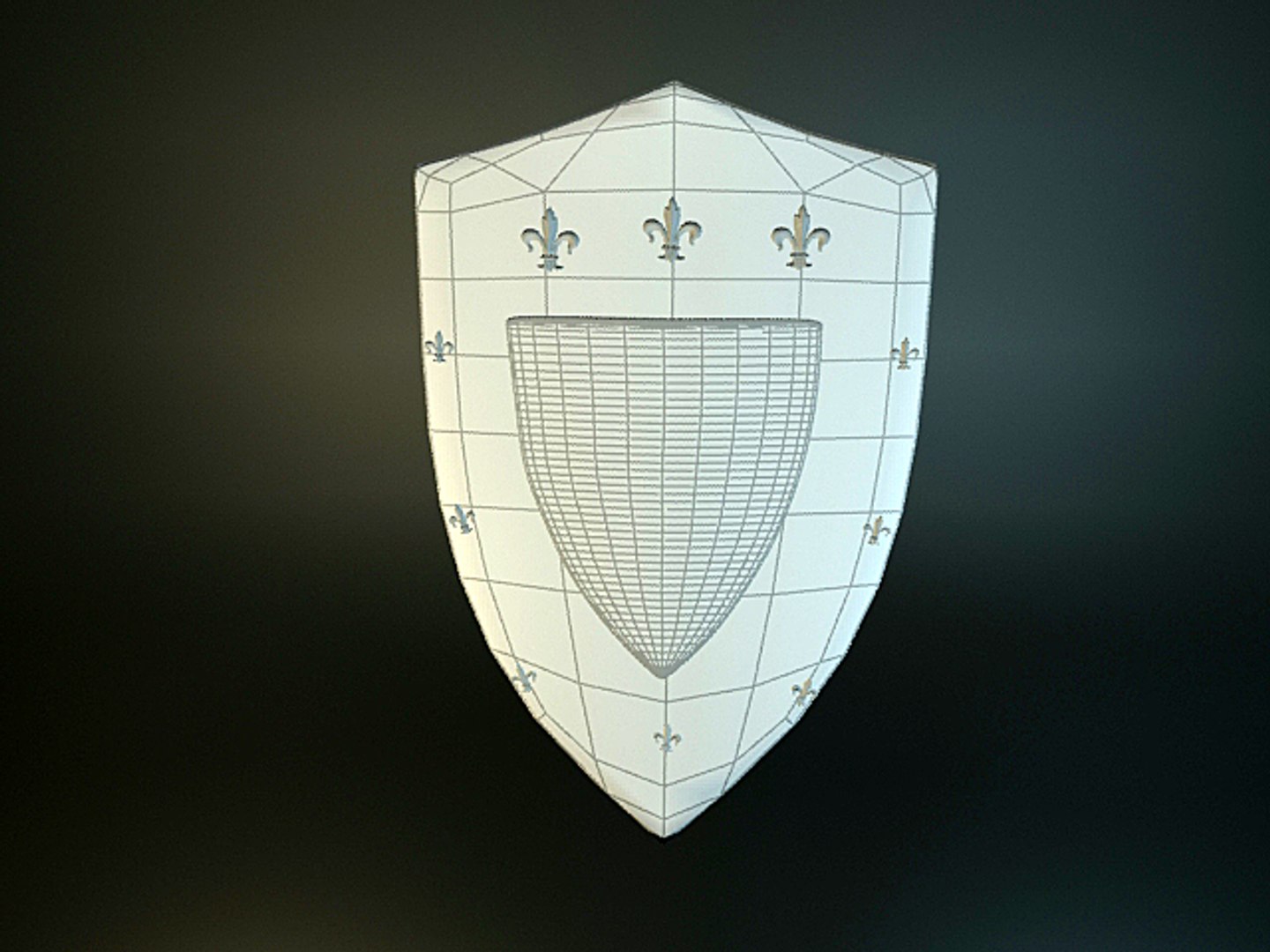 Shield St George 3d Model