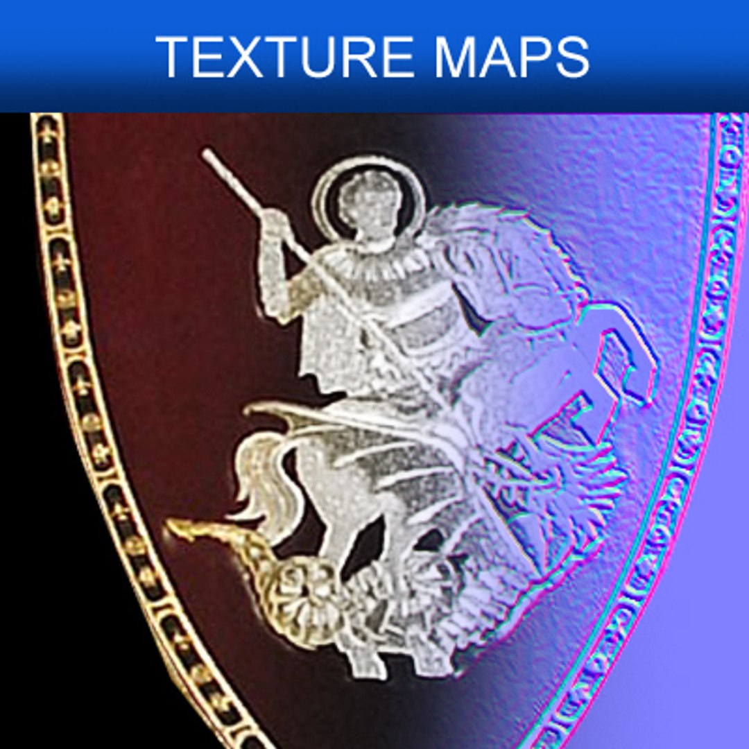 Shield St George 3d Model