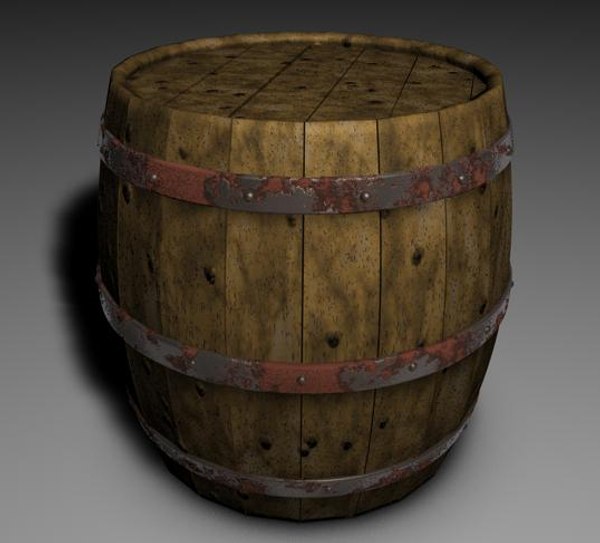 3d barrel model
