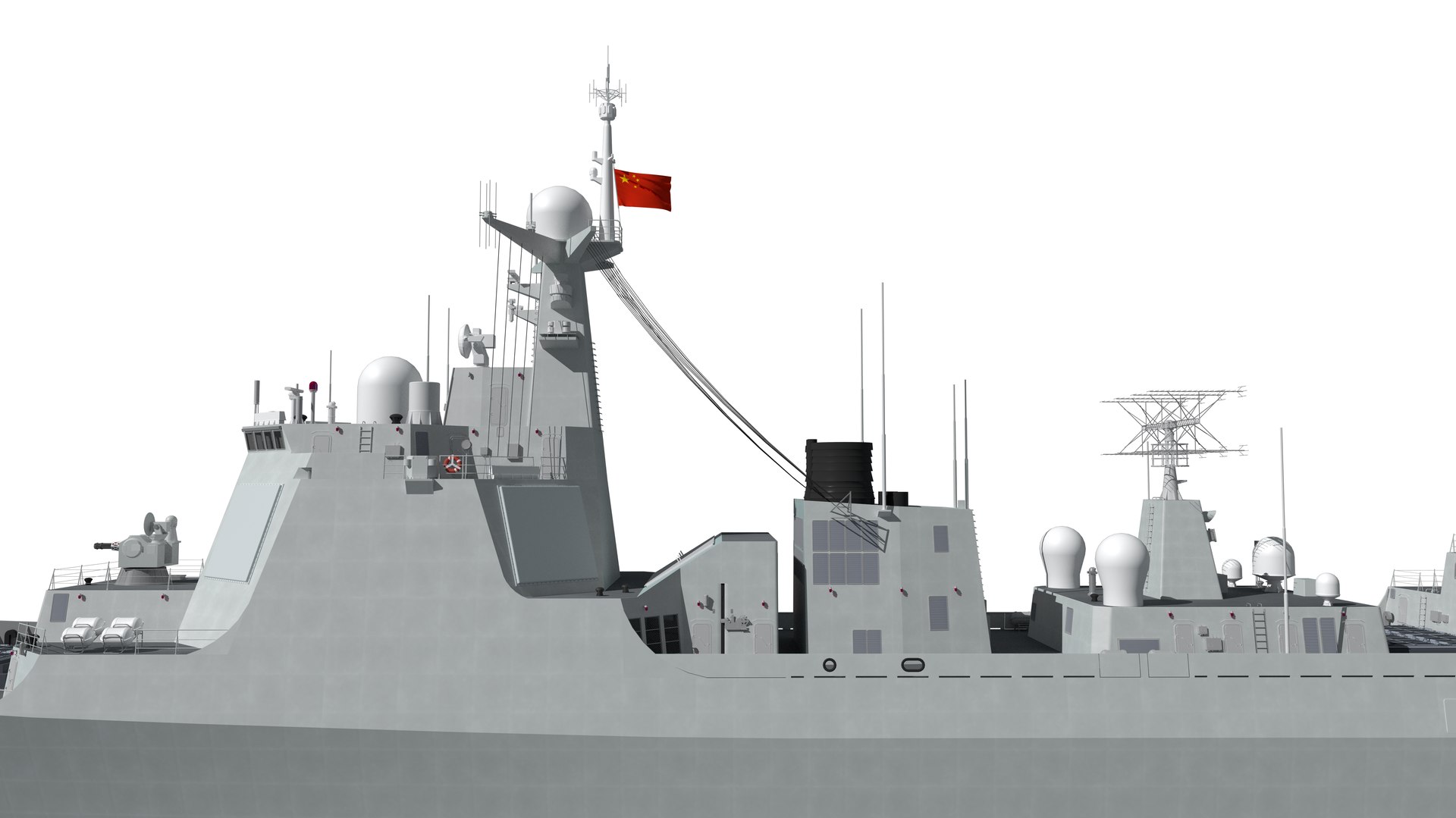 3D Type 052D Guided-missile Destroyer 164 Guilin Chinese Navy - TurboSquid 2446909