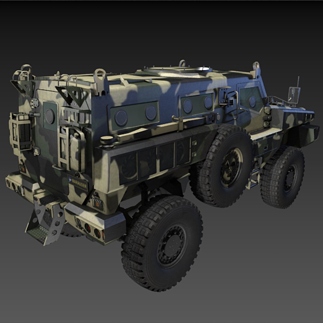 3d Model Of Paramount Marauder