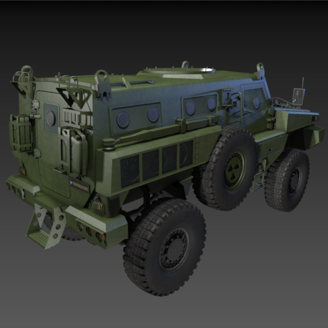 3d Model Of Paramount Marauder