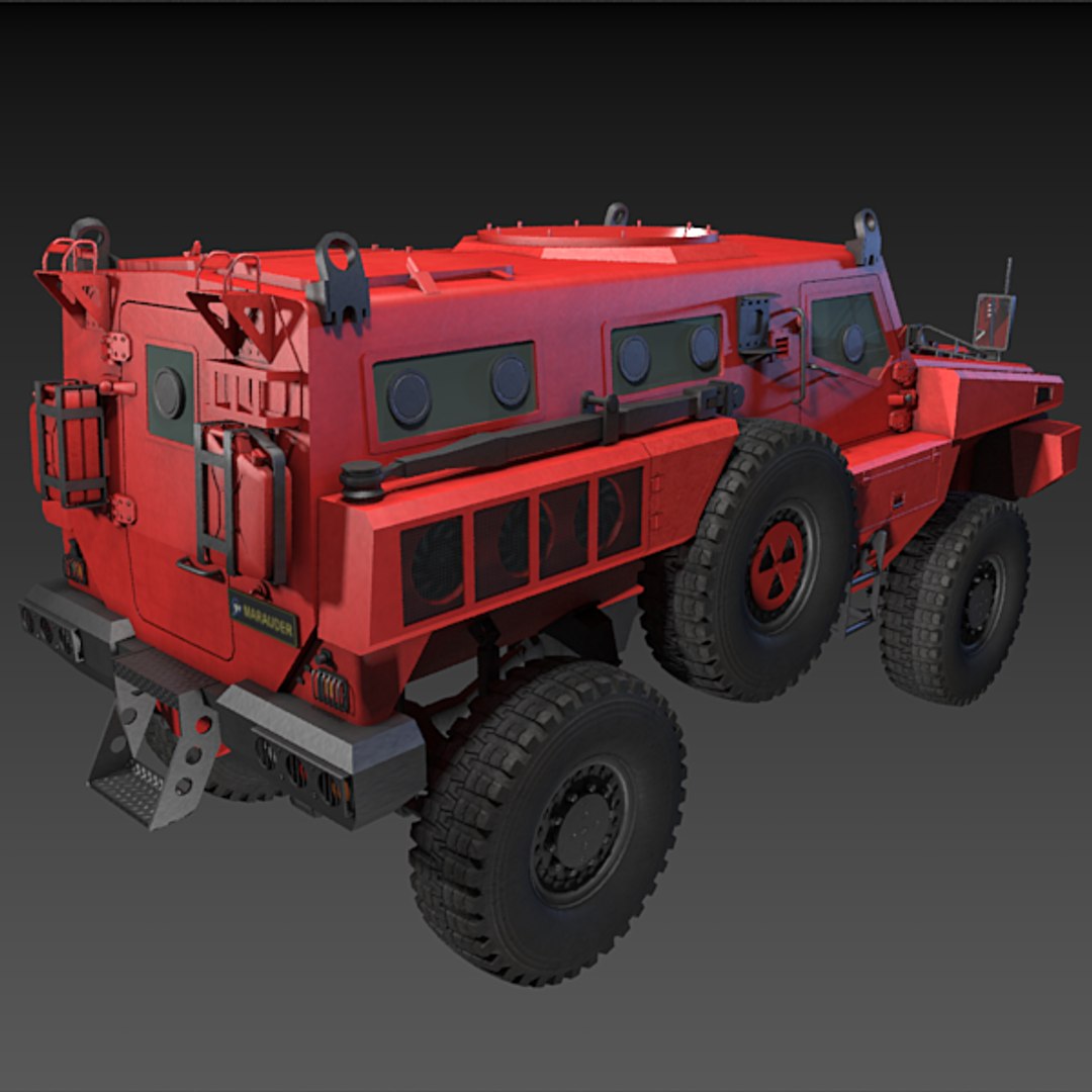 3d Model Of Paramount Marauder