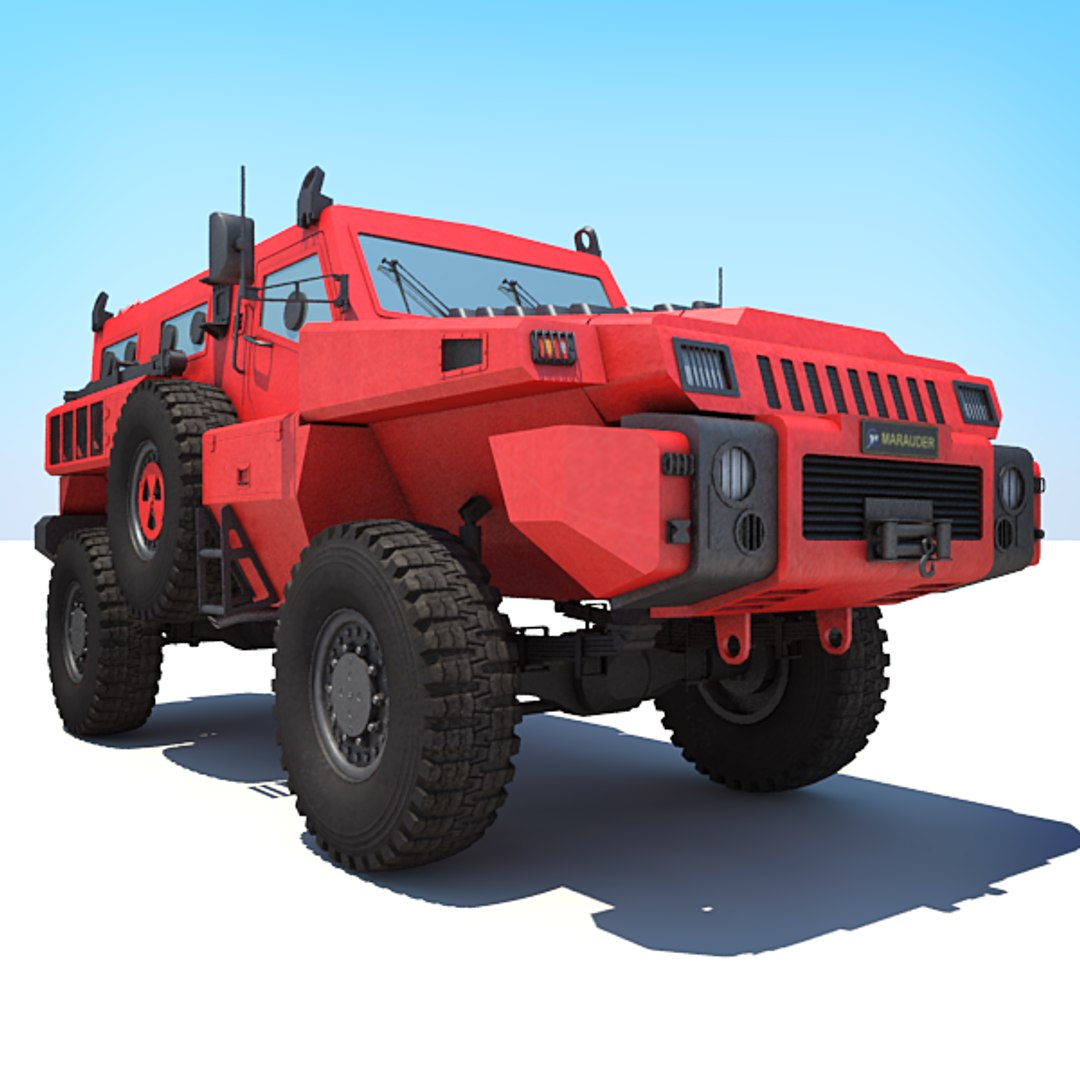 3d Model Of Paramount Marauder