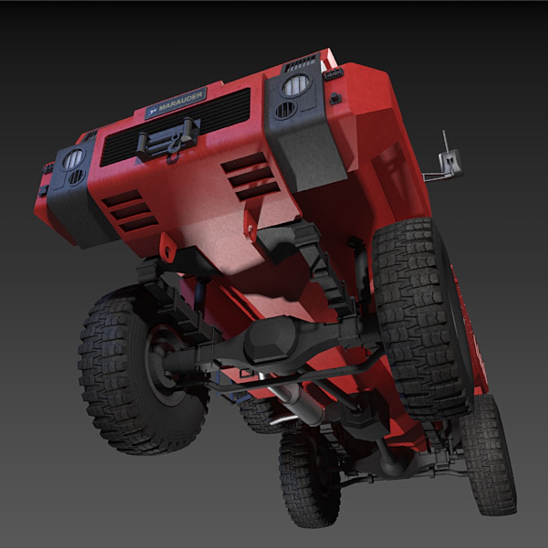 3d Model Of Paramount Marauder