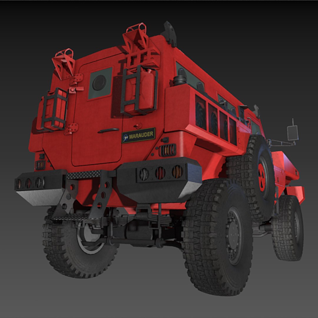 3d Model Of Paramount Marauder