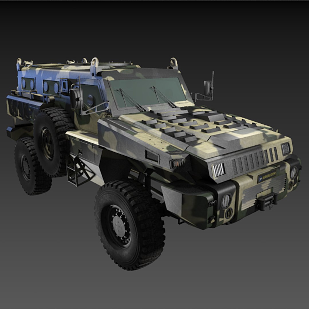 3d Model Of Paramount Marauder