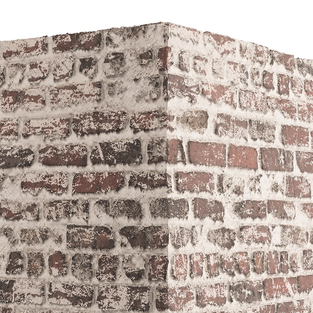 Brick Painted 4k 3D - TurboSquid 1900233