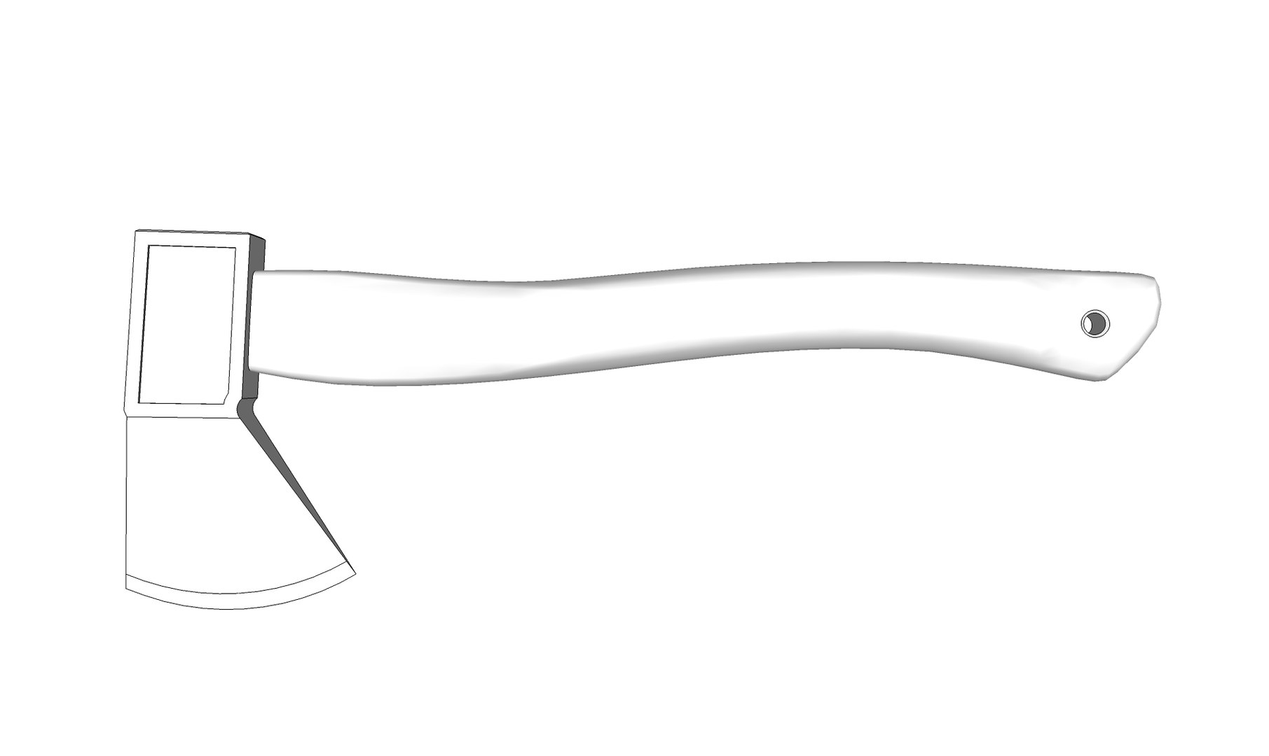 Hatchet 3D Model - TurboSquid 1359582